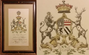 William Legge, Second Earl of Dartmouth Coat of Arms (1764 - 84 ...